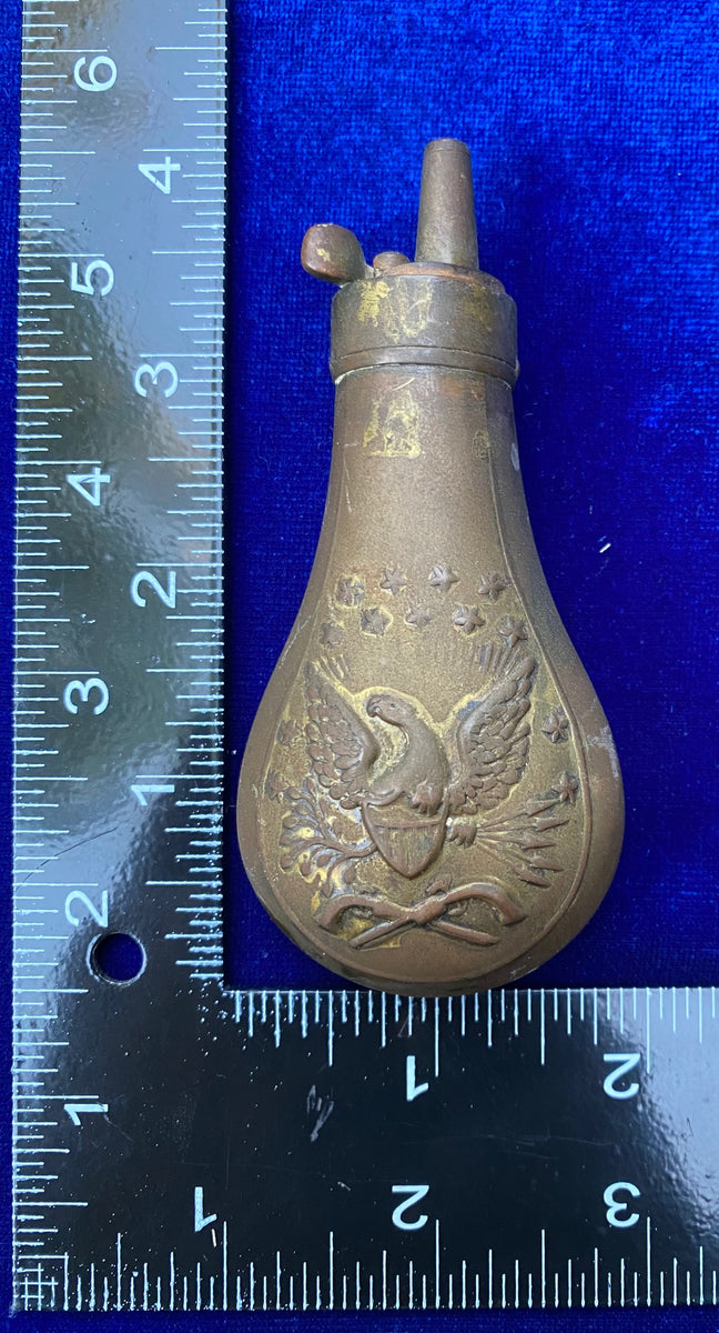 A Scarce Pistol Size EAGLE Powder Flask – Tortuga Trading